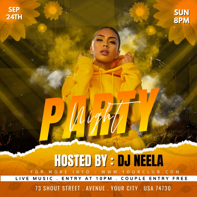 Copy of Party Ads | PosterMyWall