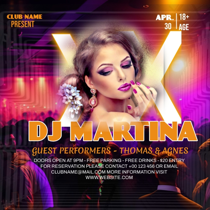 Copy of Party Ads | PosterMyWall