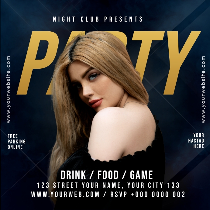 Copy of Party Ads | PosterMyWall