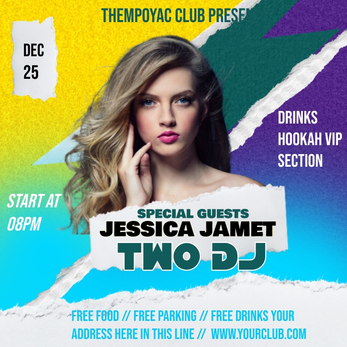 Plantilla de Party Ads | PosterMyWall