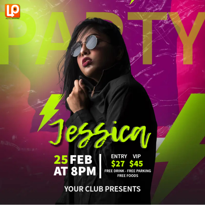 Party Ads Template | PosterMyWall
