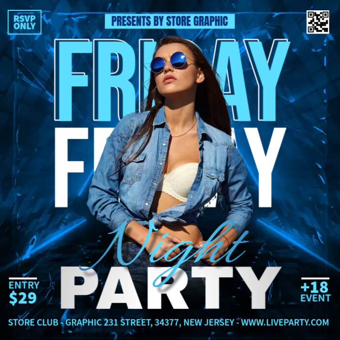 Copy of Party Ads | PosterMyWall