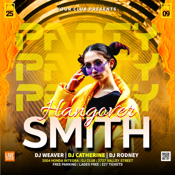 Party Ads Template | PosterMyWall