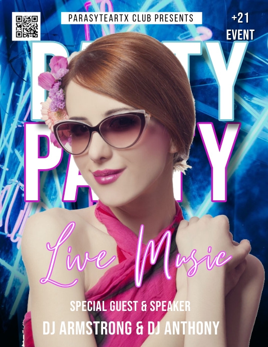 Party Ads Template | PosterMyWall