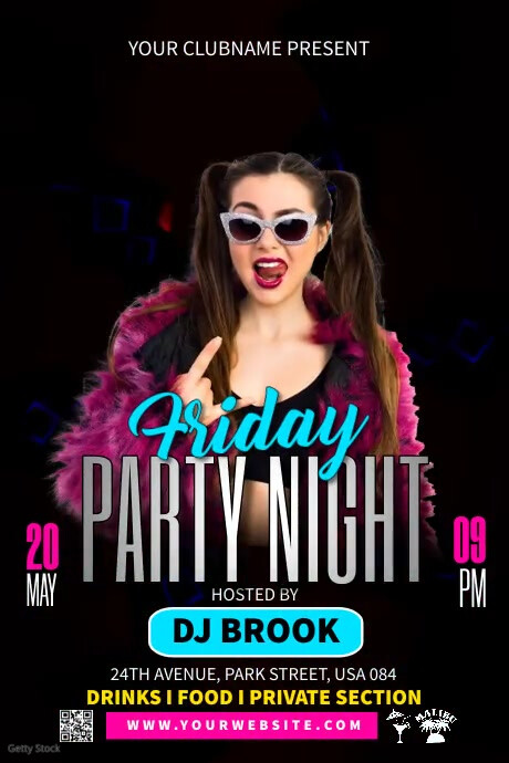 Party Ads Video Template | PosterMyWall