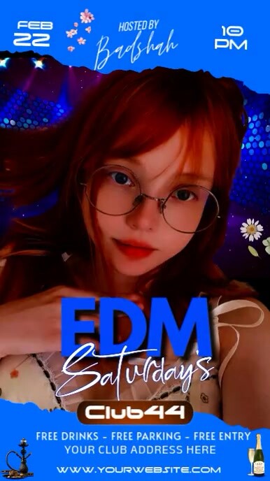 party animated poster, Template | PosterMyWall