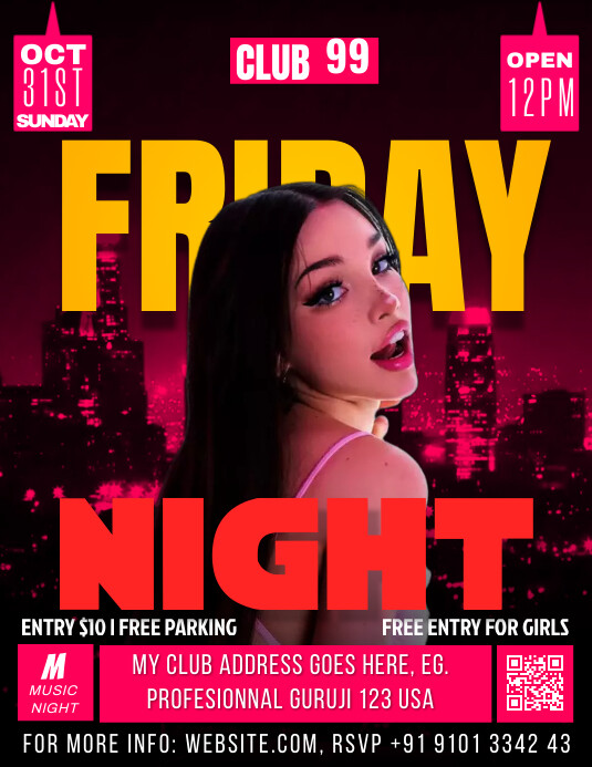 party animated poster Template | PosterMyWall