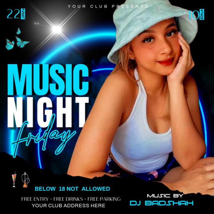 party animated poster Template | PosterMyWall