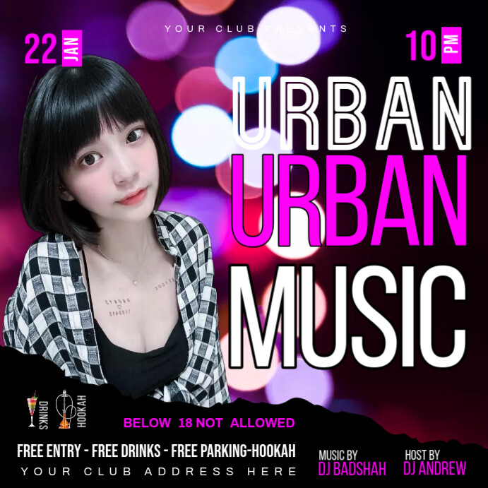 Plantilla de party animated poster | PosterMyWall