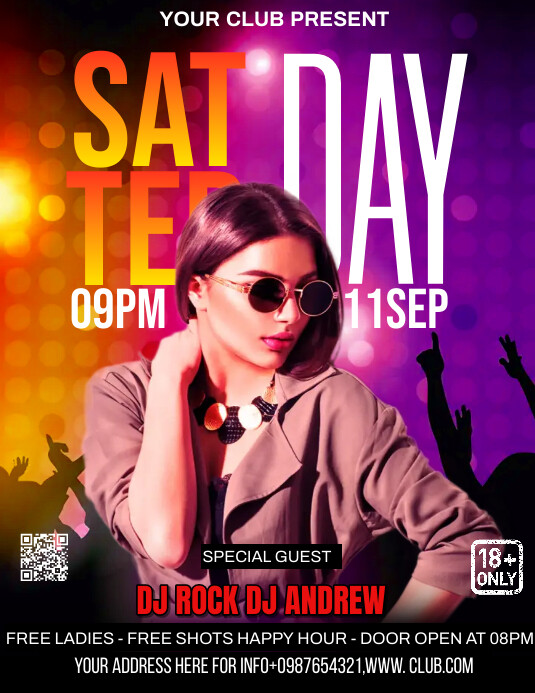 Modèle party animated poster | PosterMyWall