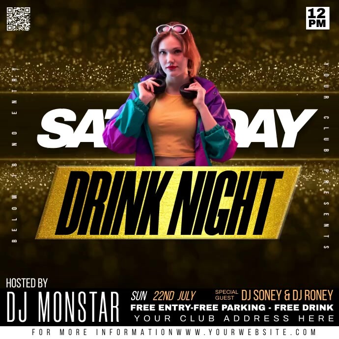 party animated poster Template | PosterMyWall