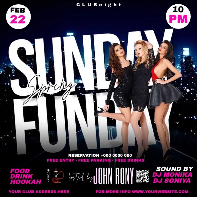 party animated poster Templat | PosterMyWall