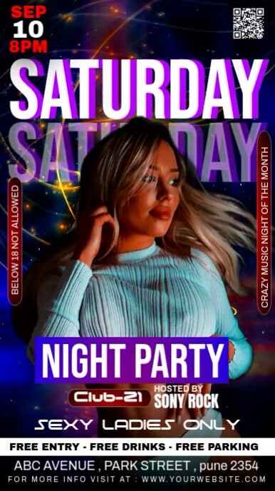 Plantilla de party animated poster | PosterMyWall