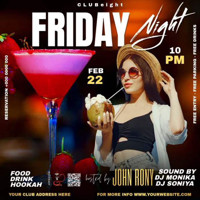party animated poster Template | PosterMyWall