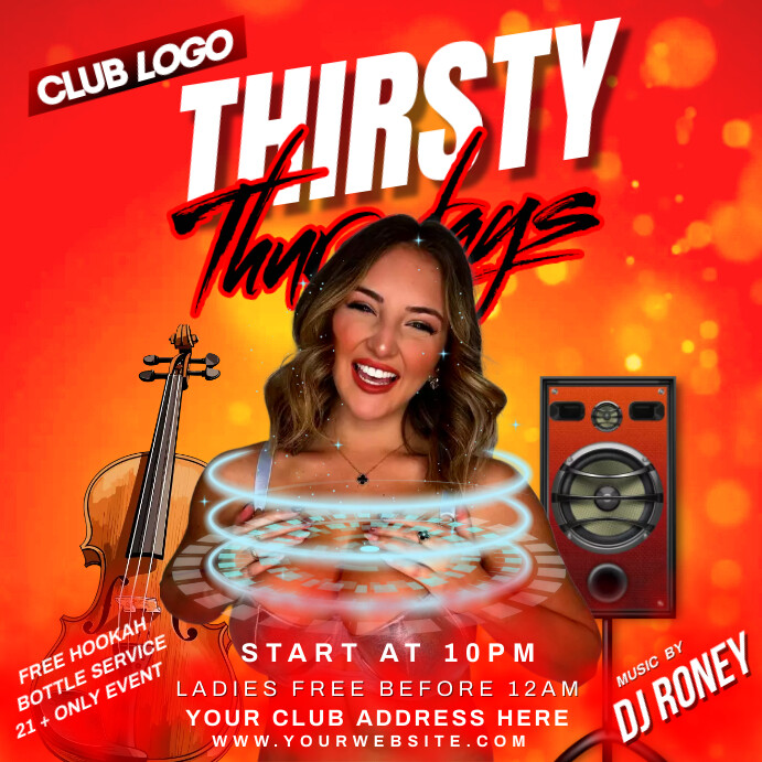 party animated poster Template | PosterMyWall