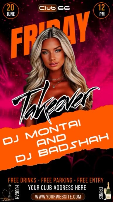 party animated poster Template | PosterMyWall