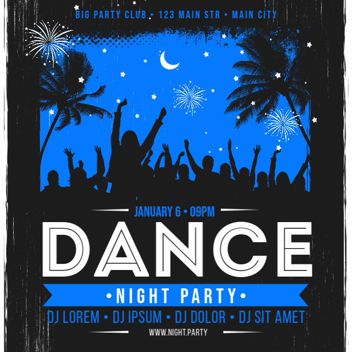 PARTY BANNER Template | PosterMyWall