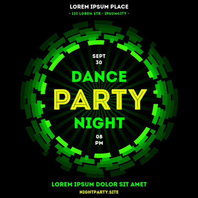 PARTY BANNER Template | PosterMyWall