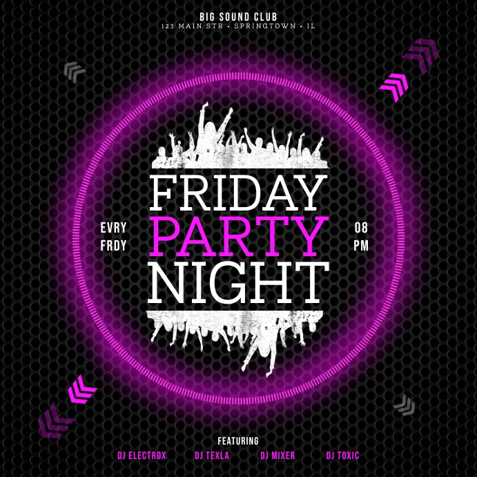 PARTY BANNER Template | PosterMyWall