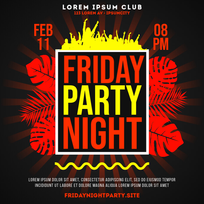 PARTY BANNER Template | PosterMyWall