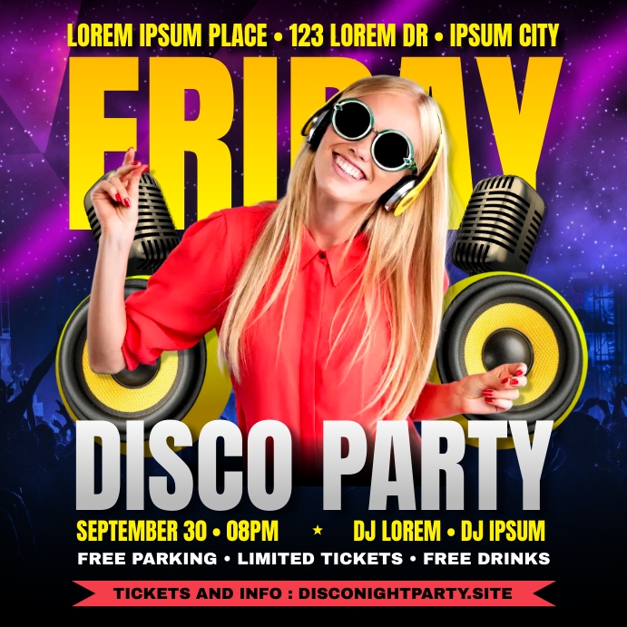 PARTY BANNER Template | PosterMyWall