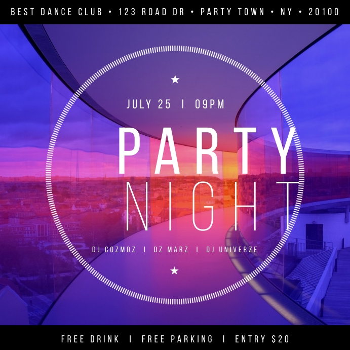 Copy of PARTY BANNER | PosterMyWall