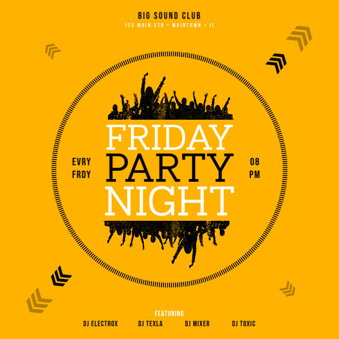 PARTY BANNER Template | PosterMyWall