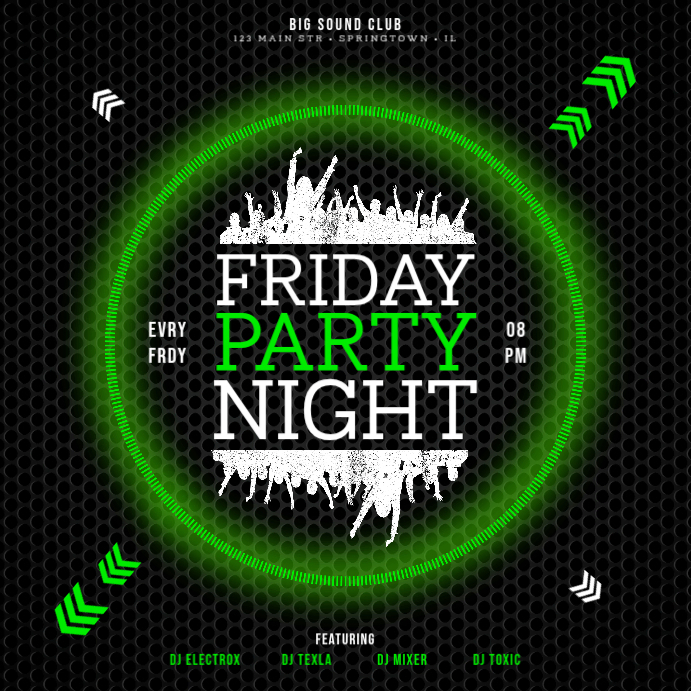 PARTY BANNER | PosterMyWall