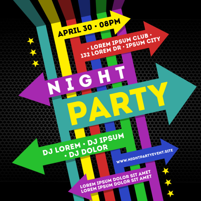 PARTY BANNER Template | PosterMyWall