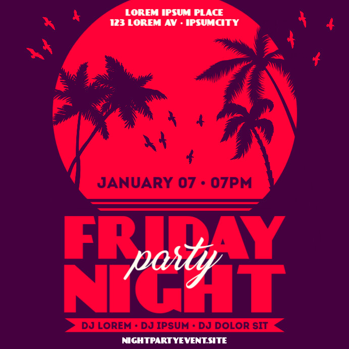 PARTY BANNER Template | PosterMyWall