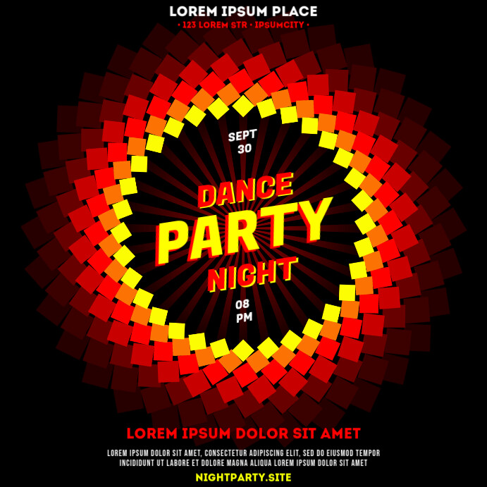 PARTY BANNER Template | PosterMyWall