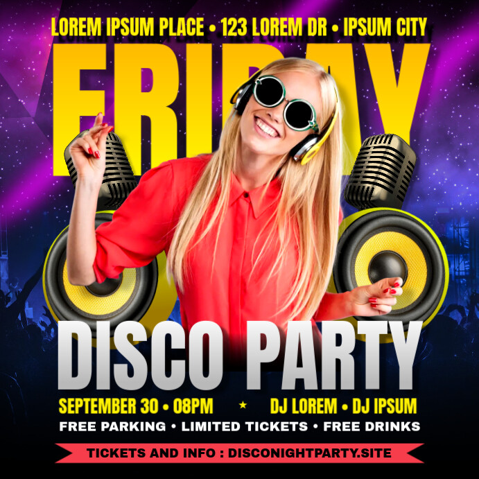 PARTY BANNER Template | PosterMyWall