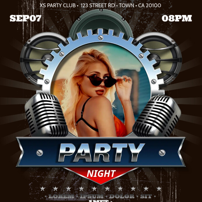 PARTY BANNER | PosterMyWall