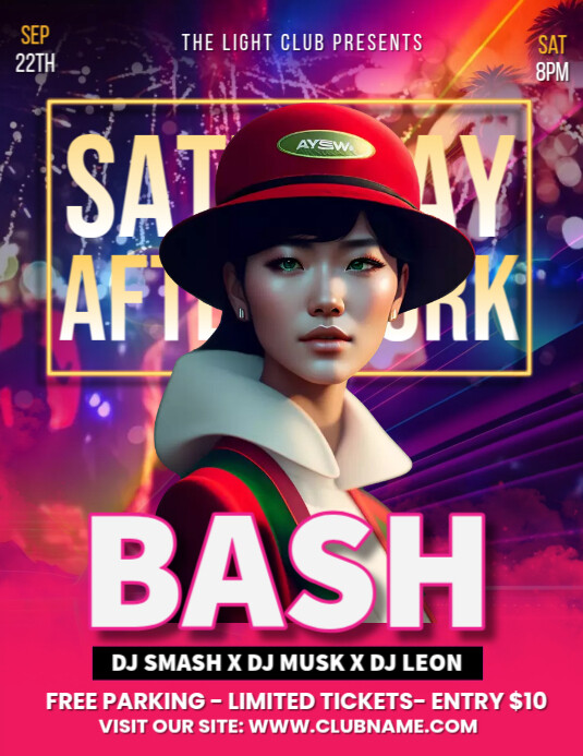 Party Bash 2023 Template | PosterMyWall