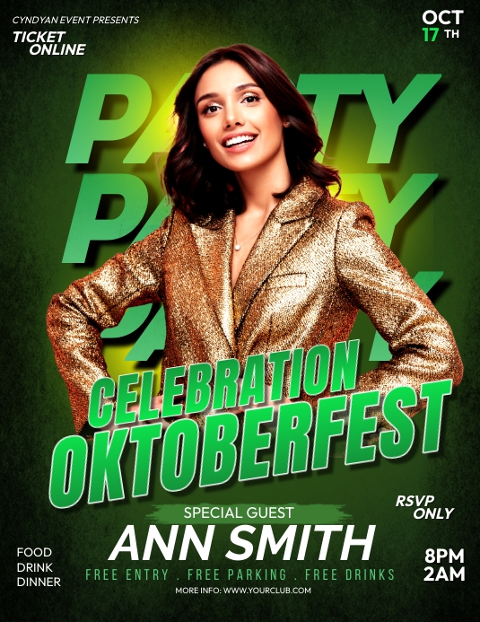 Copy of Party Celebration Poster | PosterMyWall