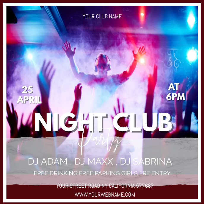 Party celebration social media post tempalte Template | PosterMyWall