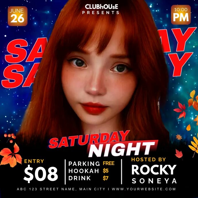 party club/bar Template | PosterMyWall