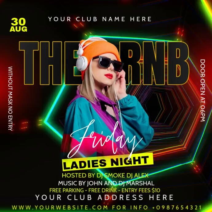 party club/bar Template | PosterMyWall