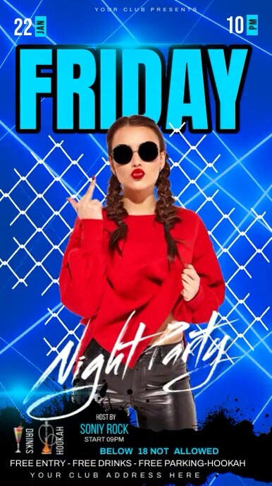 party club/bar Template | PosterMyWall