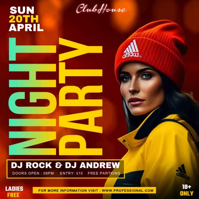 party club/bar Template | PosterMyWall