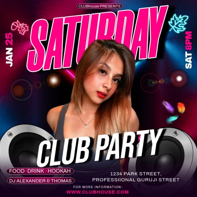 party club/bar Template | PosterMyWall
