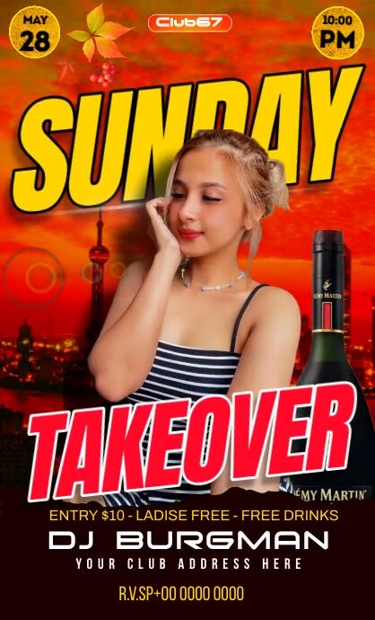 party club/bar Template | PosterMyWall