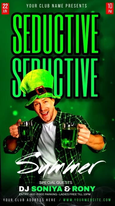 party club/bar Template | PosterMyWall