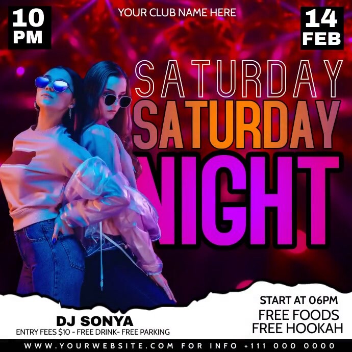 party club/bar Template | PosterMyWall