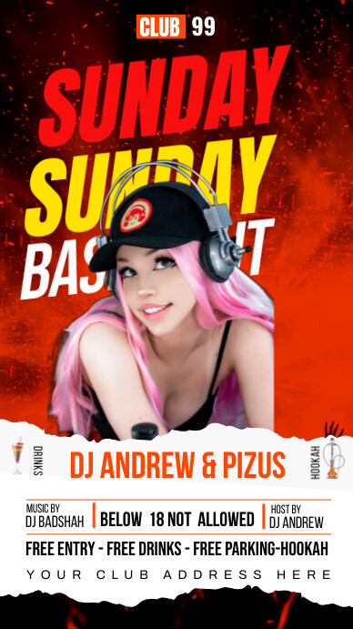 party club/bar Template | PosterMyWall