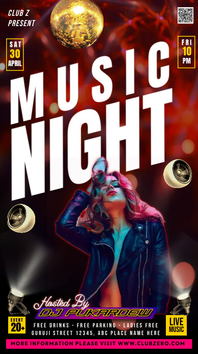 party club/bar Template | PosterMyWall