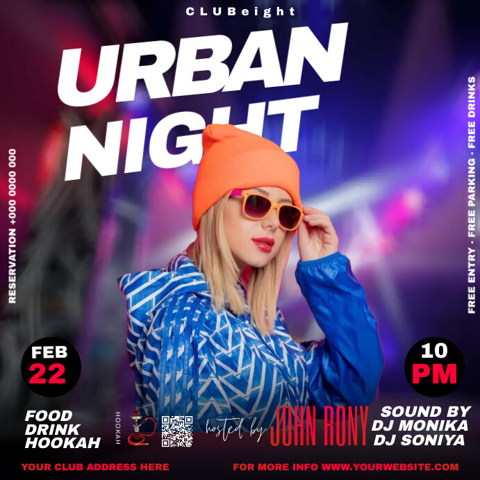 party club/bar Template | PosterMyWall