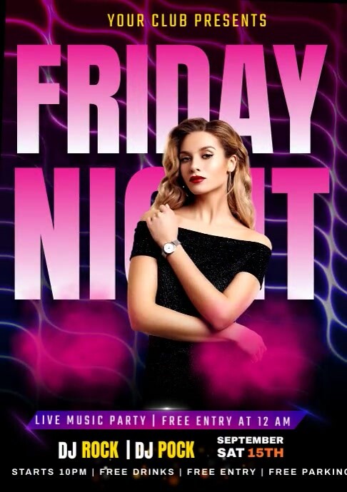 party club/bar Template | PosterMyWall