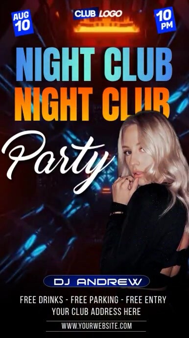 party club/bar Template | PosterMyWall