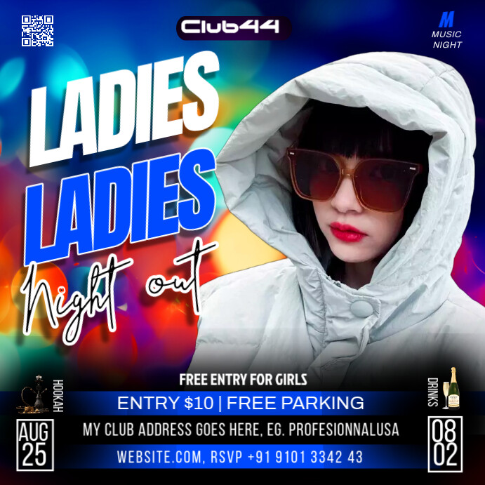 Copy of party club/bar | PosterMyWall